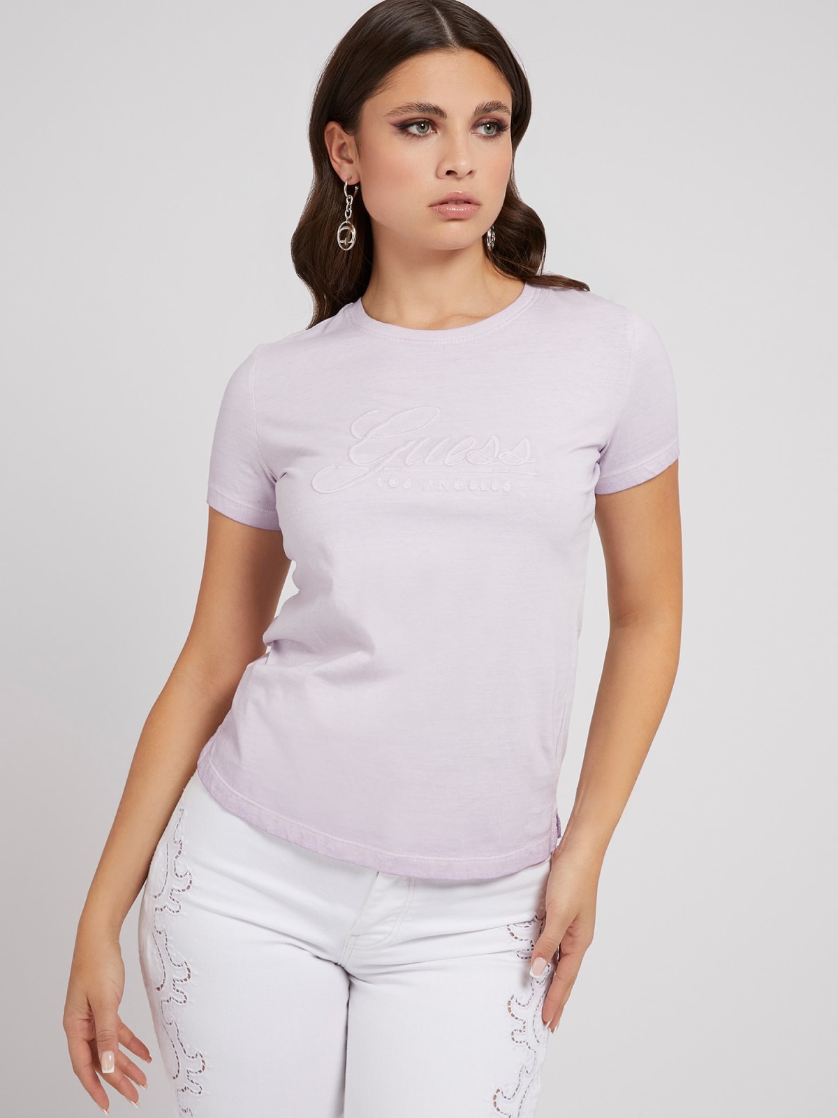 Tizzy triko Guess | Fialová barva | FADE
